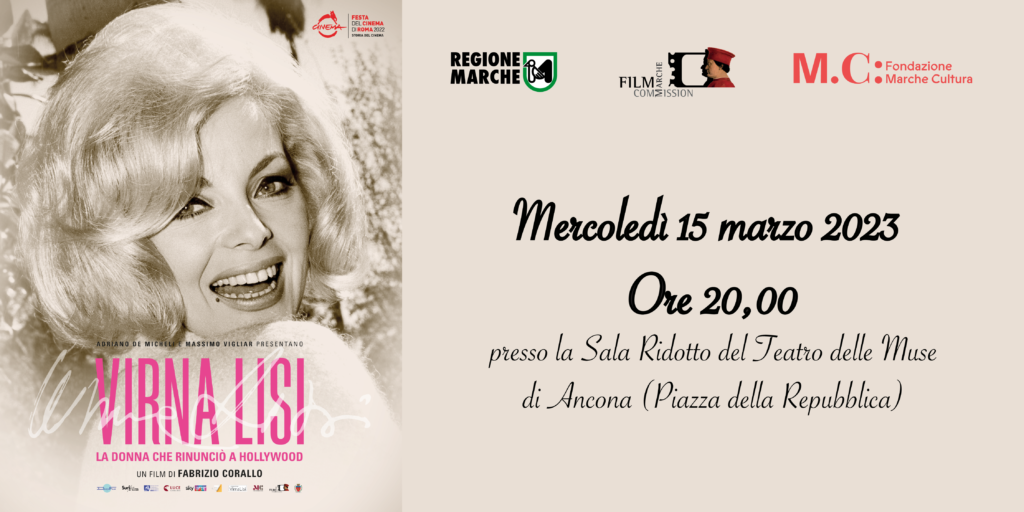Proiezione documentario "Virna Lisi. La donna che rinunciò a Hollywood ...
