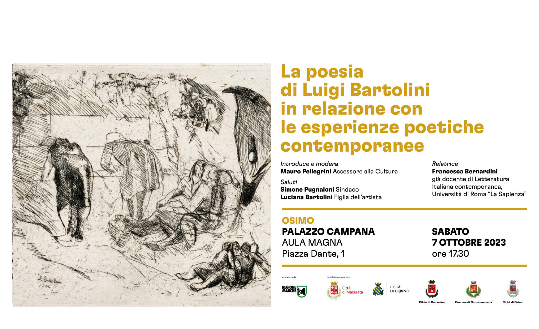 Celebrazioni Bartoliniane: la Conferenza a Osimo sull'opera poetica ...