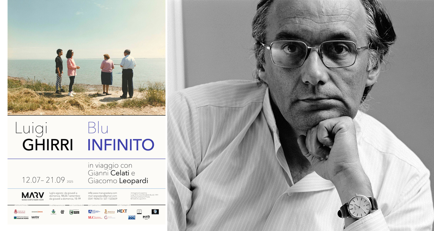 LUIGI GHIRRI. BLU INFINITO: una grande mostra inedita al MARV di Gradara - Fondazione Marche Cultura